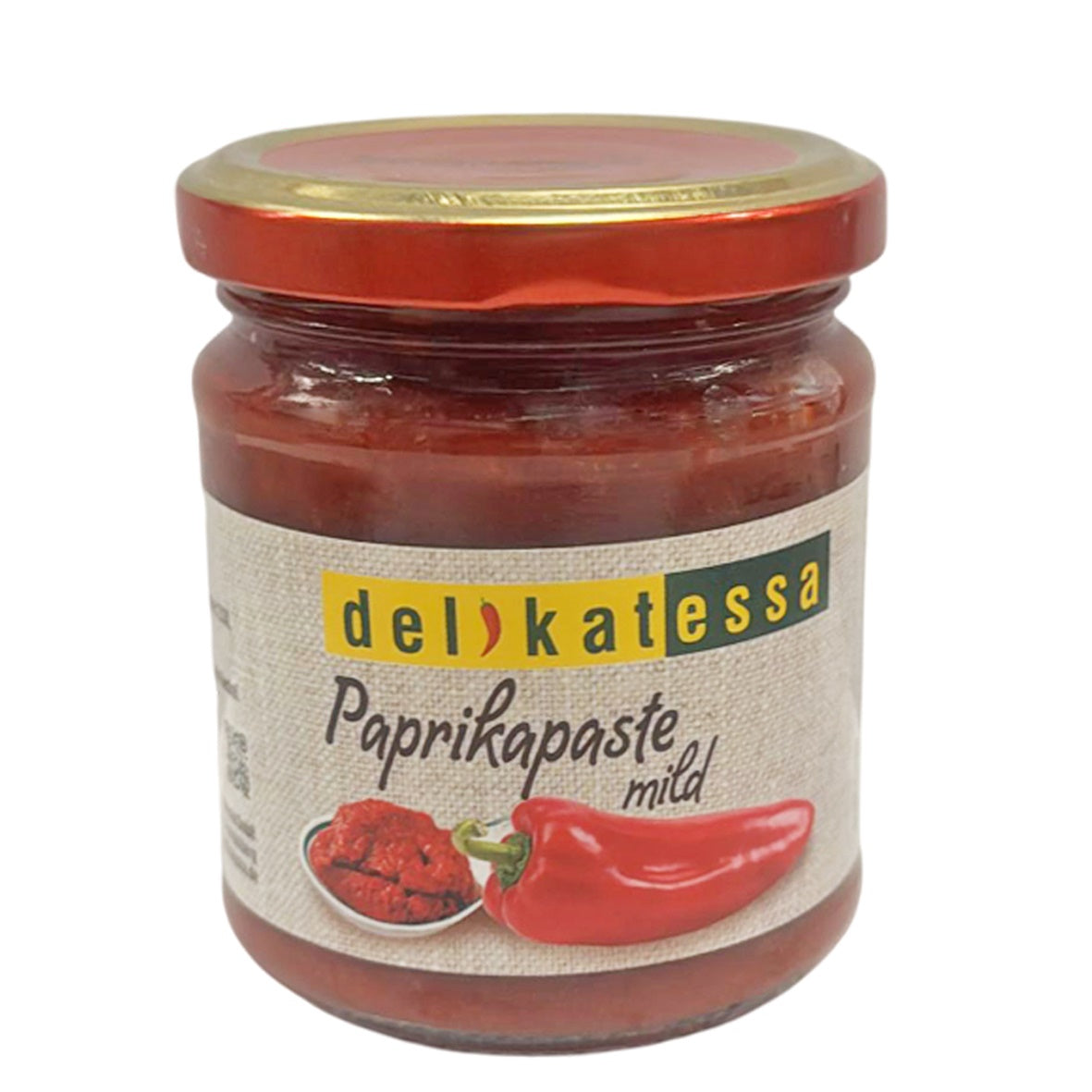 Mild paprika pulp in a glass – Delikatessa